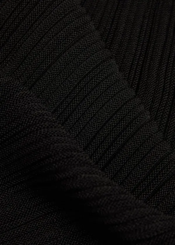 Balmain Layered Textured Close-knit Top