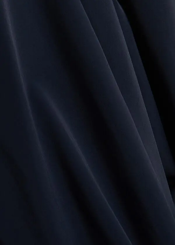High Wide-leg Stretch-jersey Trousers