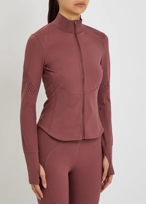 Stella McCartney Adidas X Training Perforated Midlayer Jacket