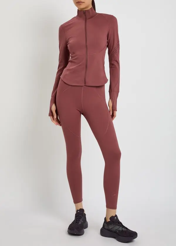 Stella McCartney Adidas X Training Perforated Midlayer Jacket