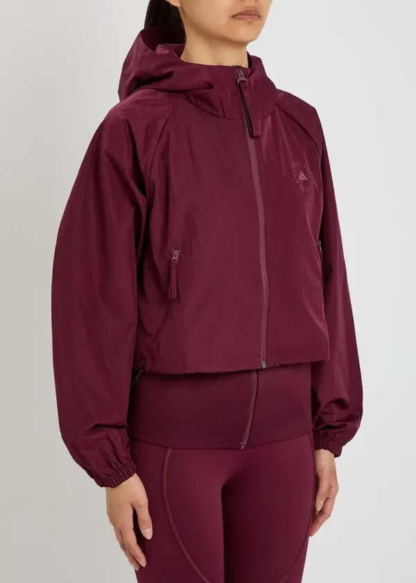 Stella McCartney Adidas X Layered Hooded Shell Track Jacket