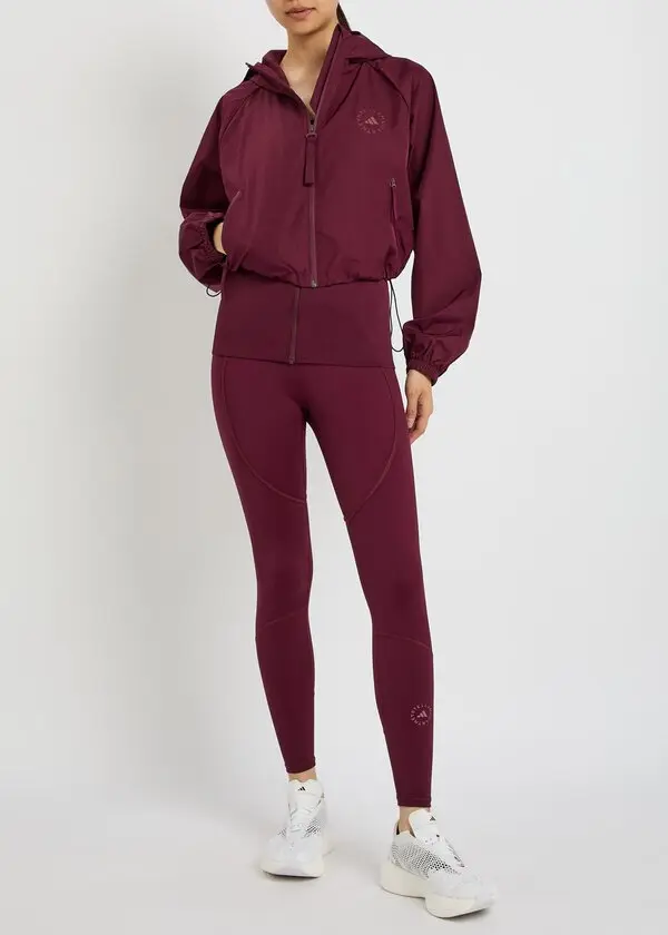 Stella McCartney Adidas X Layered Hooded Shell Track Jacket