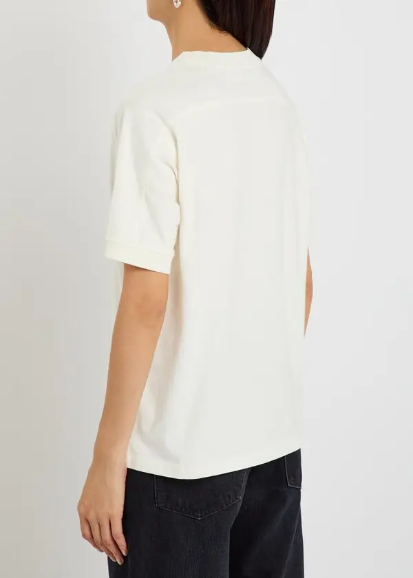 ANINE BING Jaylin Logo Cotton T-shirt