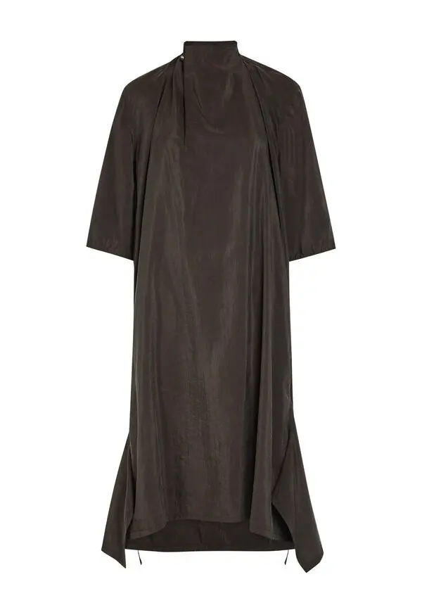 LEMAIRE Silk-blend Midi Dress