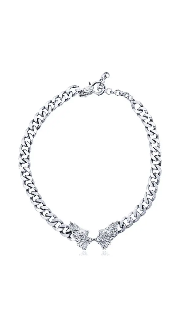 BAYEMEYC Mian Angel Wing Choker Necklace