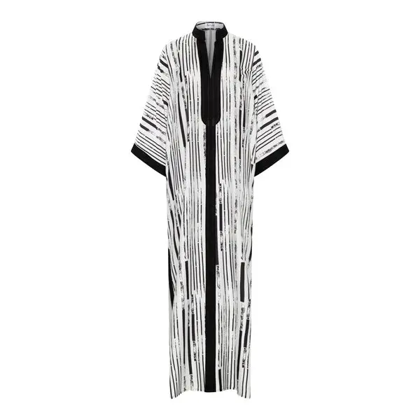 BELYED HANDCRAFT Eclipse – Crepe Silk Kaftan Belyed