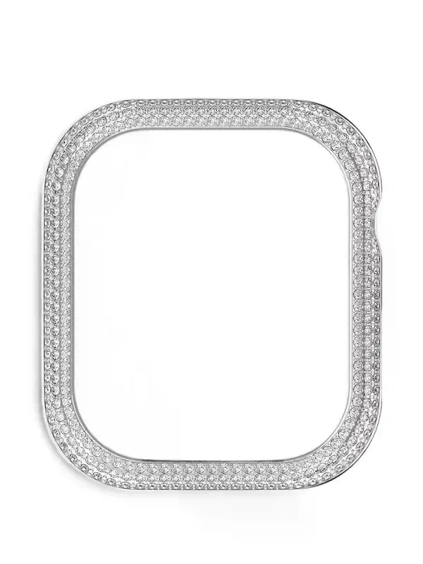 SWAROVSKI Crystal-embellished Watch Case - Silver