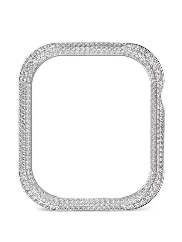 SWAROVSKI Crystal-embellished Watch Case - Silver