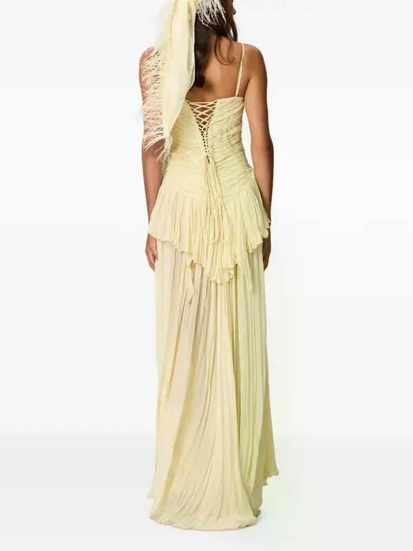 NORINA ST Diada 2.6 Ruffled Ruched Maxi Dress
