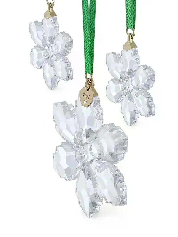 SWAROVSKI Annual Edition Crystal Ornaments - White