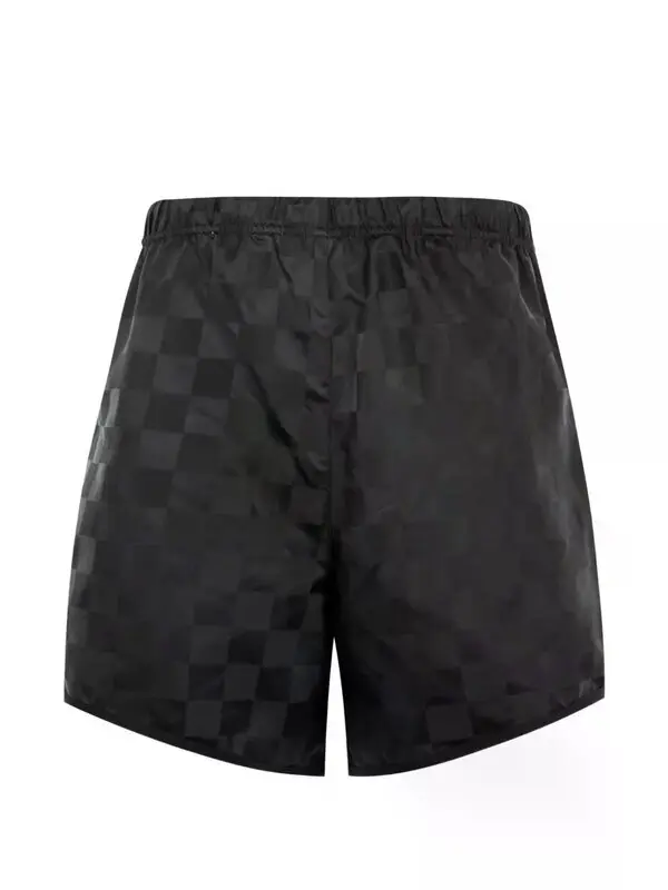 Fear Of God Checkered Gym Short - Black