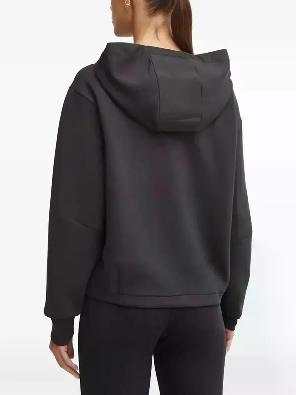 SPORTALM Logo-print Zip-neck Hoodie