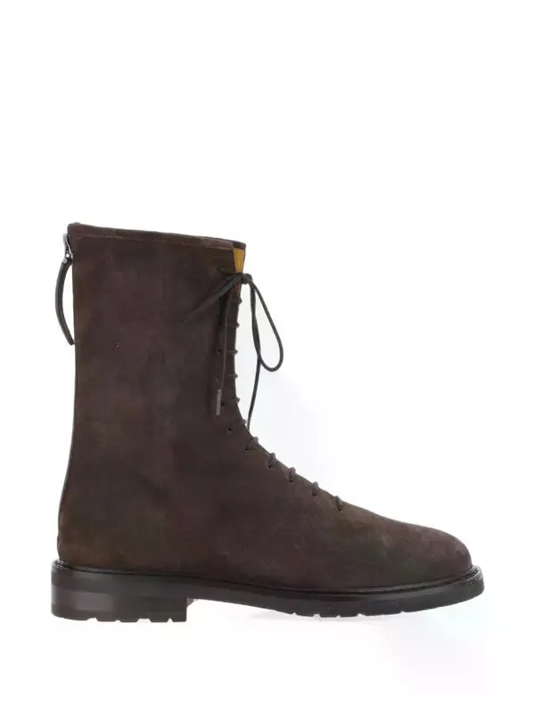 Legres Suede Lace-up Ankle Boots