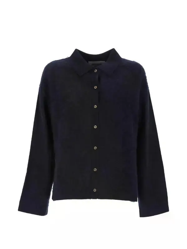 Soft Goat Button-fastening Shirt