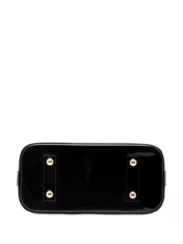 LOUIS VUITTON 2015 Monogram Vernis Stickers Alma Bb Satchel