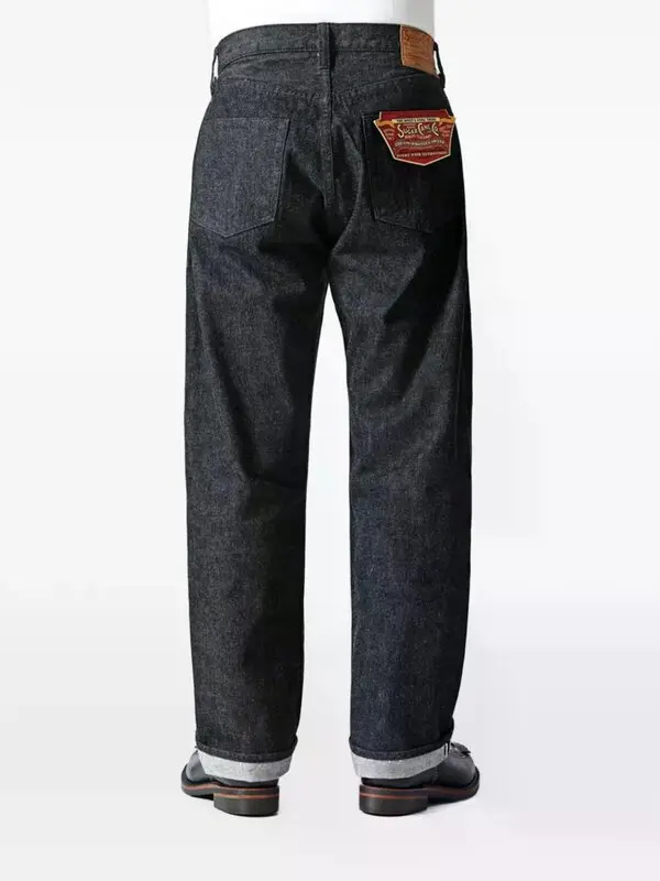 SUGAR CANE JEANS Selvedge-denim Straight-leg Jeans