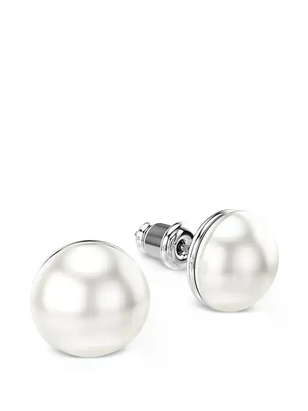 SWAROVSKI Matrix Crystal-pearl Stud Earrings