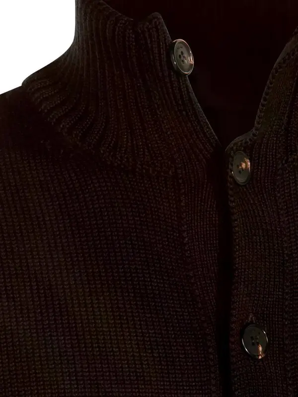 ZANONE Button-up High-neck Cardigan