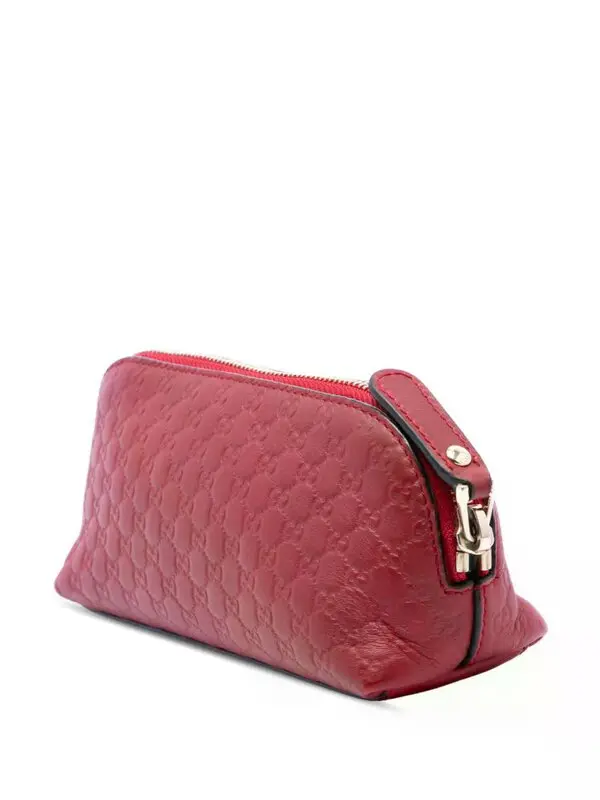 Gucci Microssima Cosmetic Pouch - Red