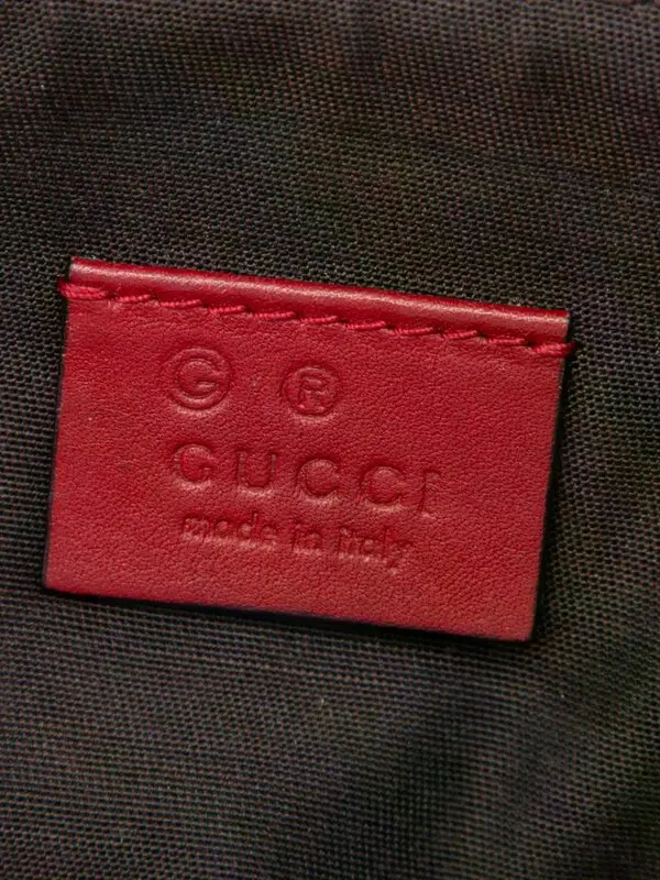 Gucci Microssima Cosmetic Pouch - Red