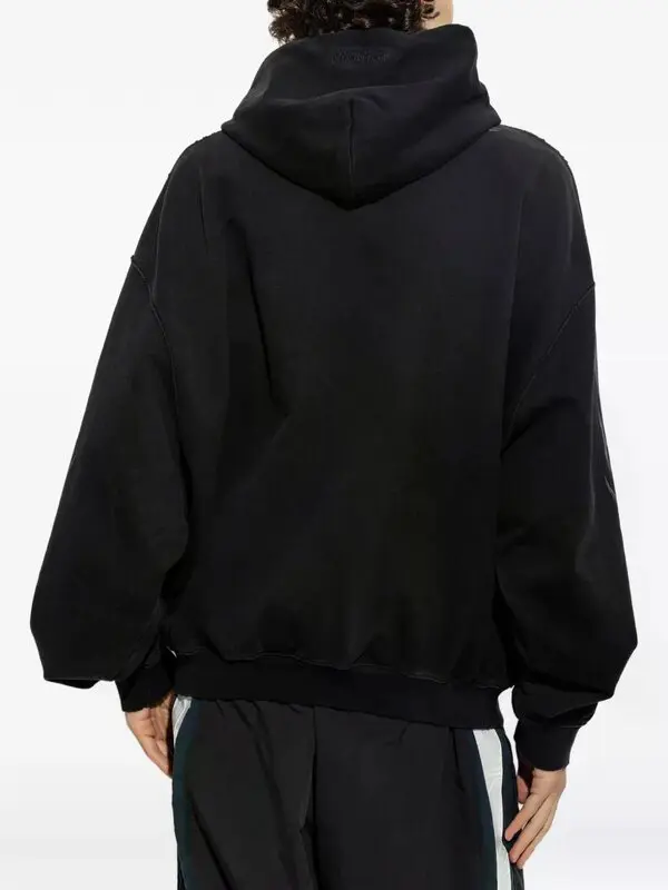 Vetements Tribal-print Zip-up Hoodie