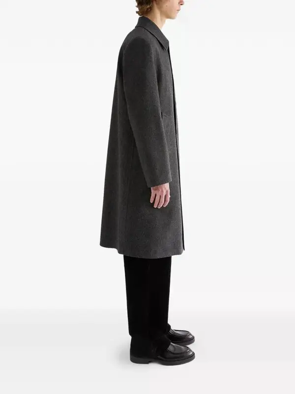 JIL SANDER Single-breasted Wool Coat