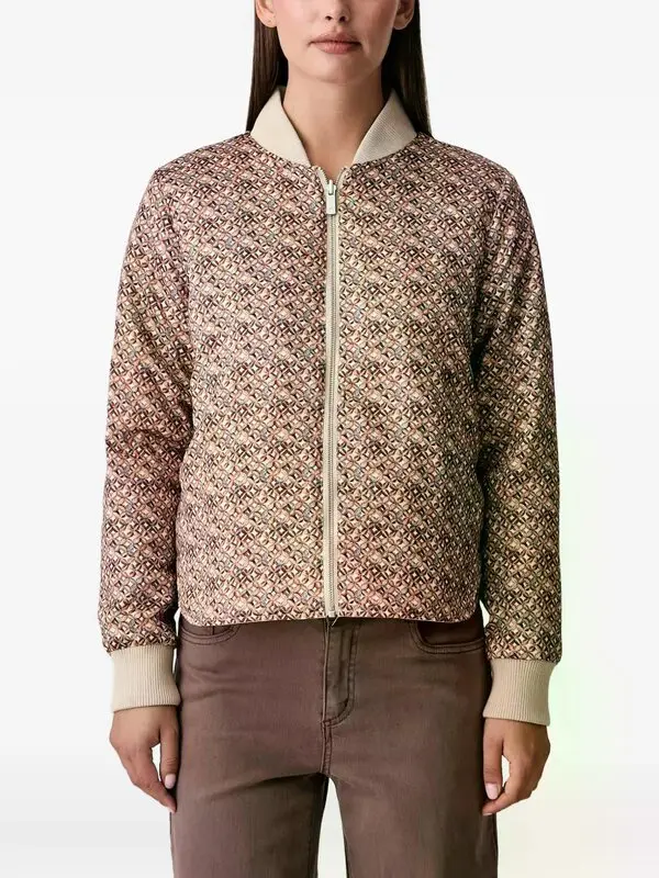 Scotch & Soda Reversible Quilted Bomber Jacket