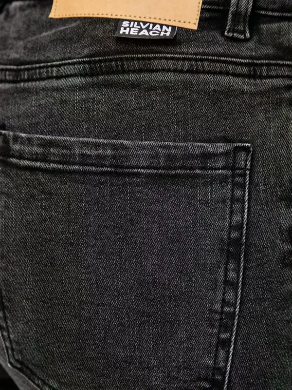SILVIAN HEACH Faded-effect Flared Jeans