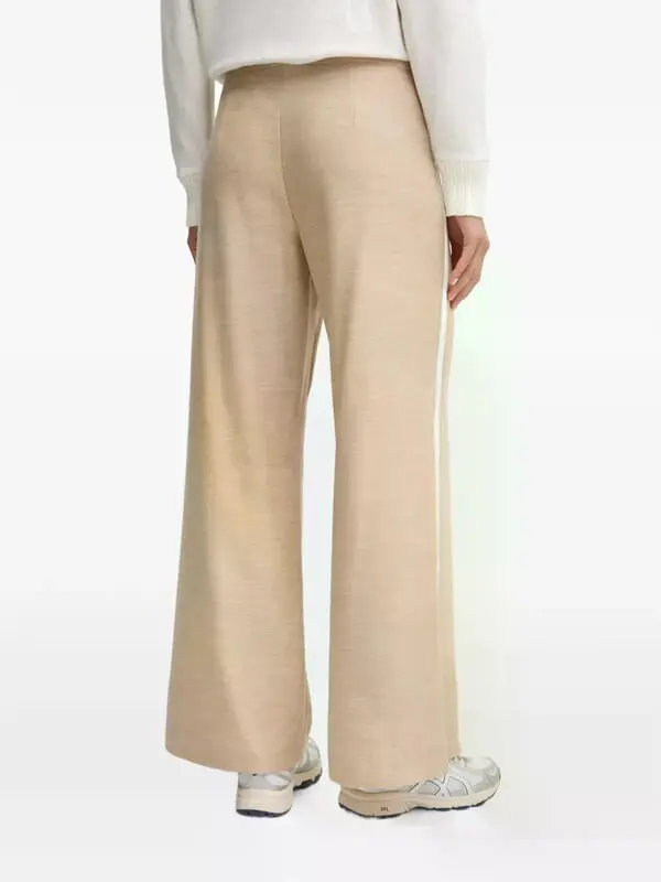 SPORTALM Side-stripe Wide-leg Trousers