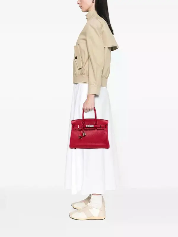 Hermès Clemence Birkin Retourne Handbag