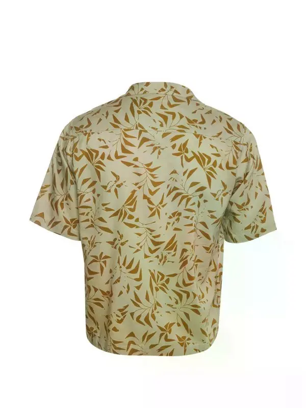 Saint Laurent Palm Tree-print Shirt