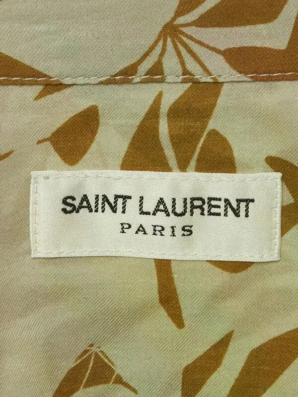 Saint Laurent Palm Tree-print Shirt