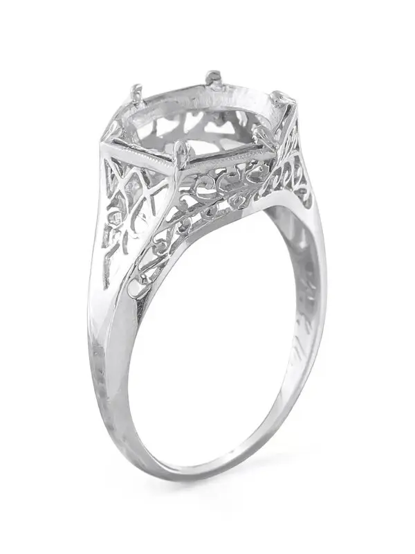LB EXCLUSIVE Filigree Scrollwork Ring - Silver