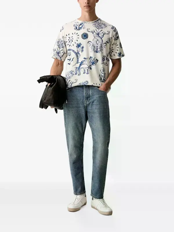Scotch & Soda Faded-effect Jeans