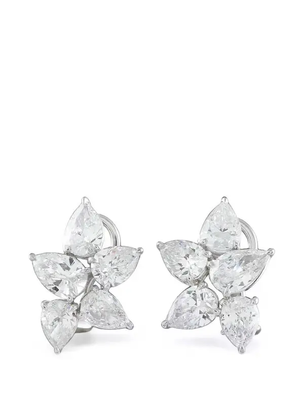 LB EXCLUSIVE Diamond Cluster Earrings