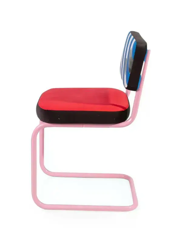 SELETTI Striped Padded Chair