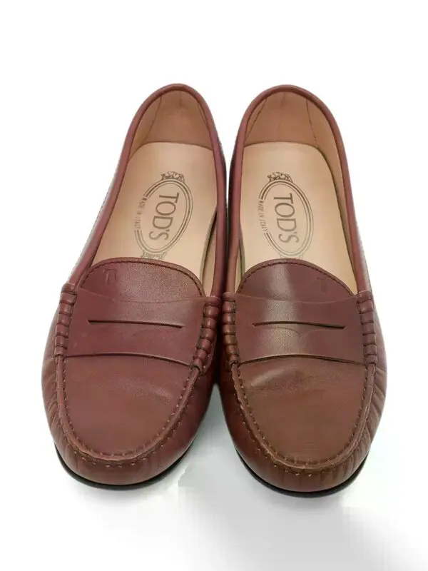 TOD'S Leather Gommino Loafers