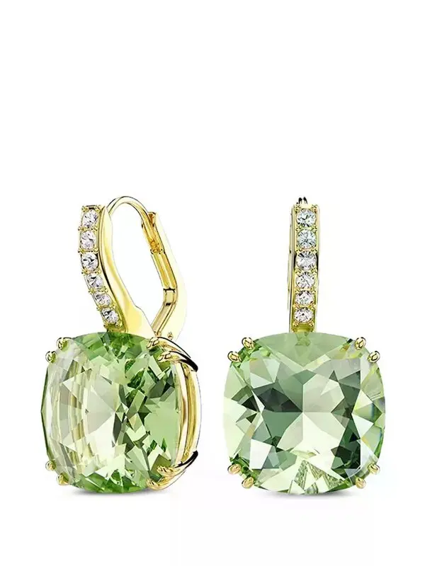 SWAROVSKI Milenia Cushion-cut Drop Earrings