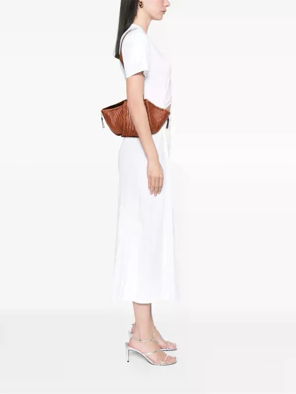 Loewe Medium Woven Calfskin Hammock Satchel
