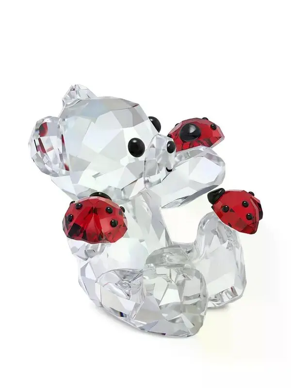 SWAROVSKI Kris The Bear And Ladybugs Figurine