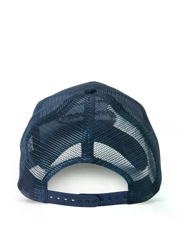 ROY ROGER'S Logo-patch Mesh-panel Cap - Blue