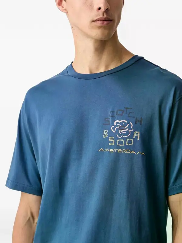 Scotch & Soda Artwork Graphic-print T-shirt