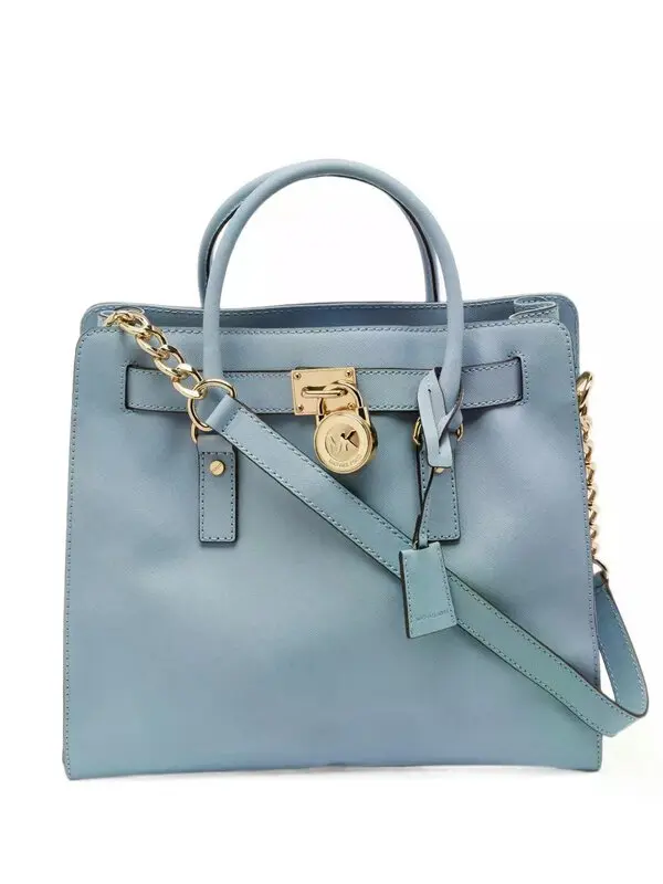 Michael Kors Hamilton North South Tote Bag - Blue