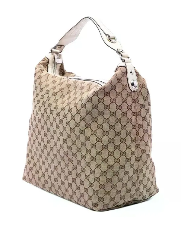 Gucci 2016-2026 Gg Canvas Icon Bit Hobo Satchel