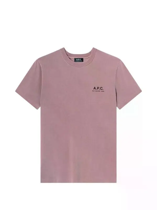 A.p.c. Logo-embroidered T-shirt