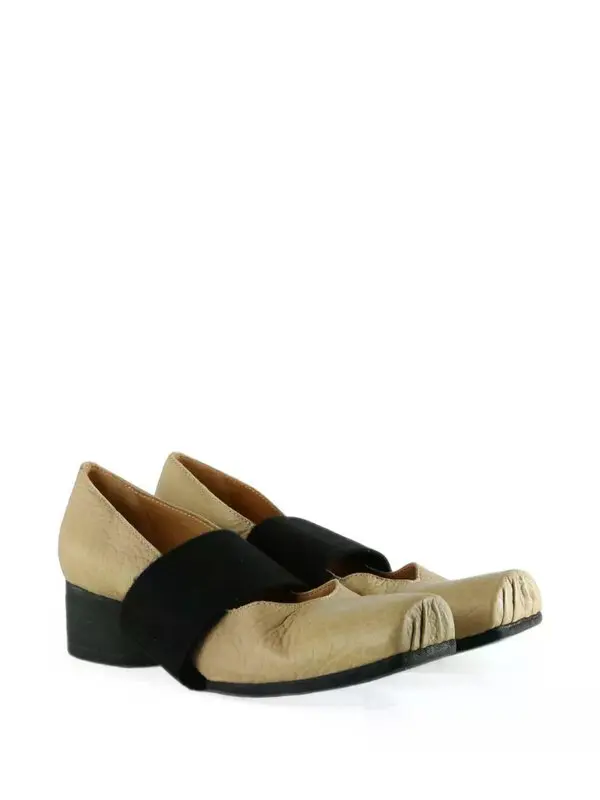 UMA WANG Elasticated Square-toe Pumps