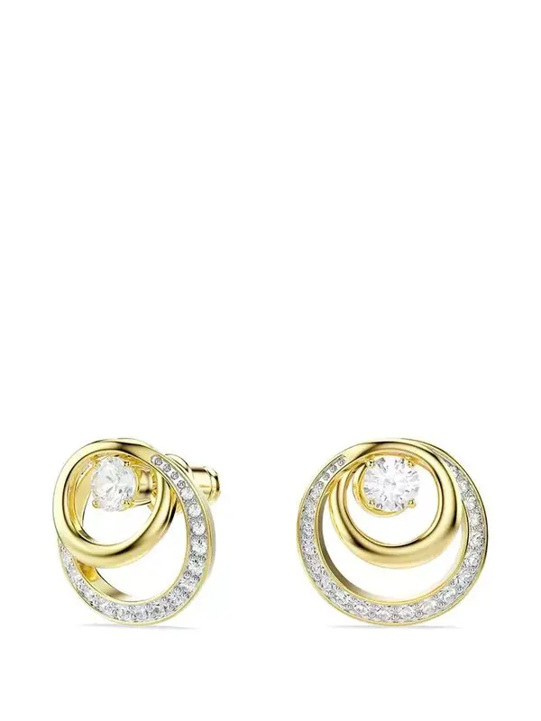 SWAROVSKI Hyperbola Crystal-embellished Circular Earrings