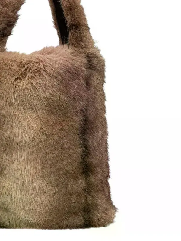 SILVIAN HEACH Faux-fur Tote Bag - Brown