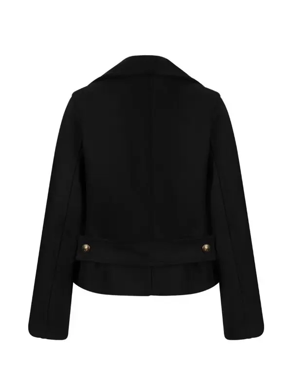 SEALUP Double-breasted Peacoat Jacket