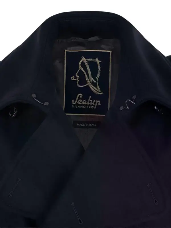 SEALUP Double-breasted Epaulette Coat